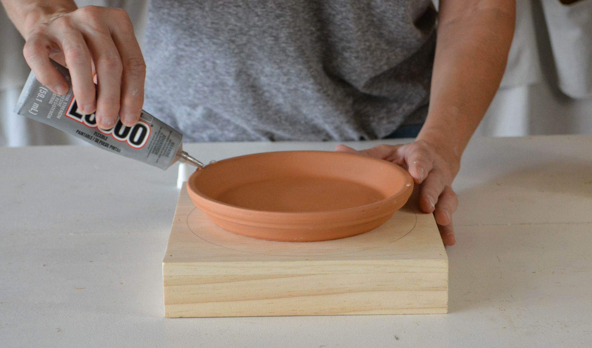 DIY Architectural Salvage Wood Riser - Janet Clark at Home