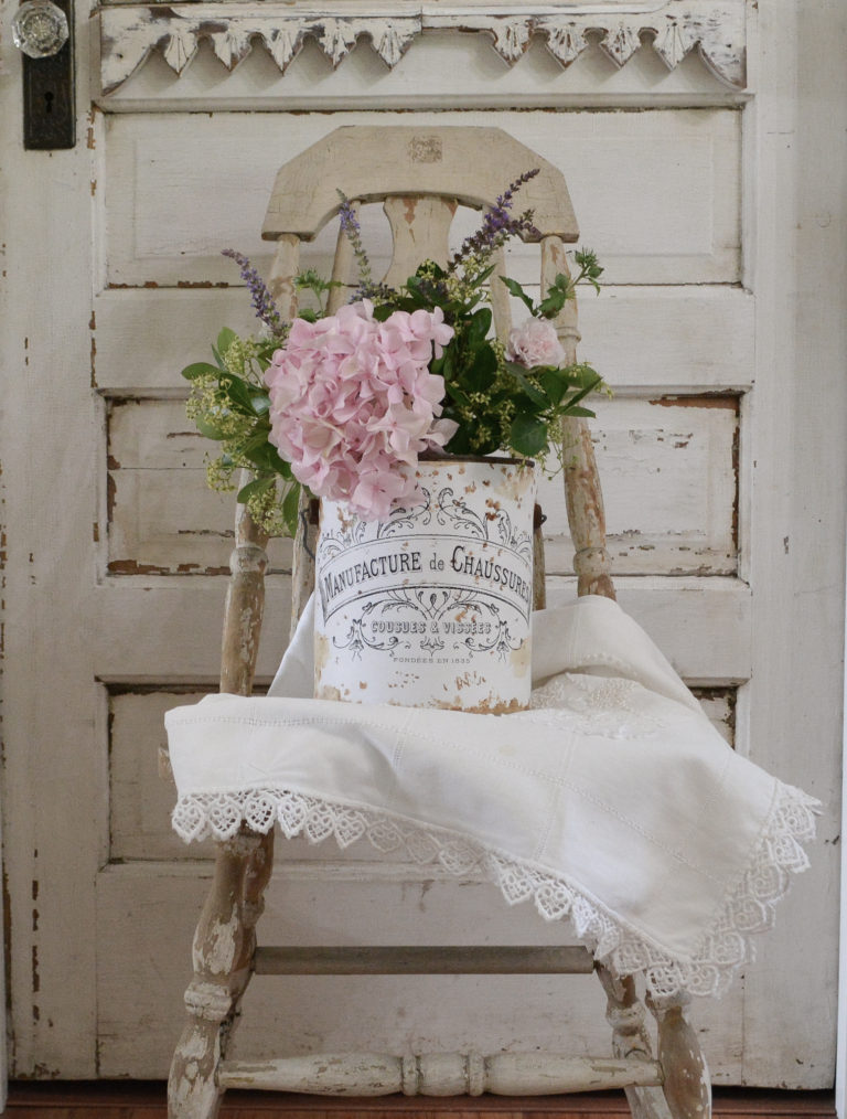 DIY Vintage French Tin - Janet Clark at Home