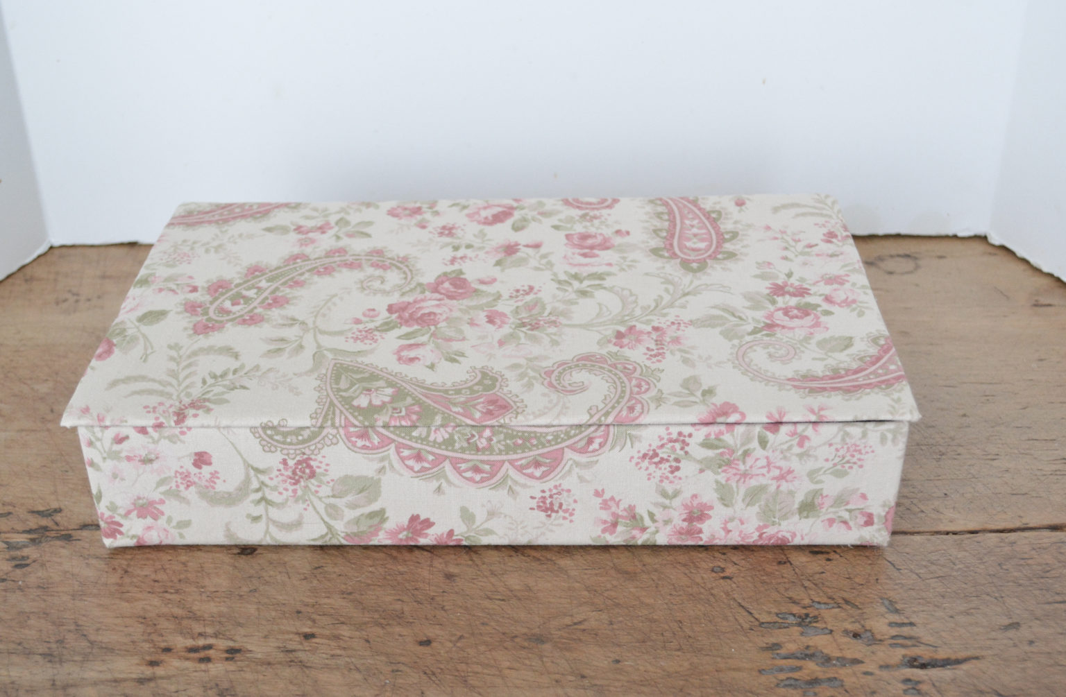 How To Make Fabric Covered Storage Boxes - Janet Clark at Home