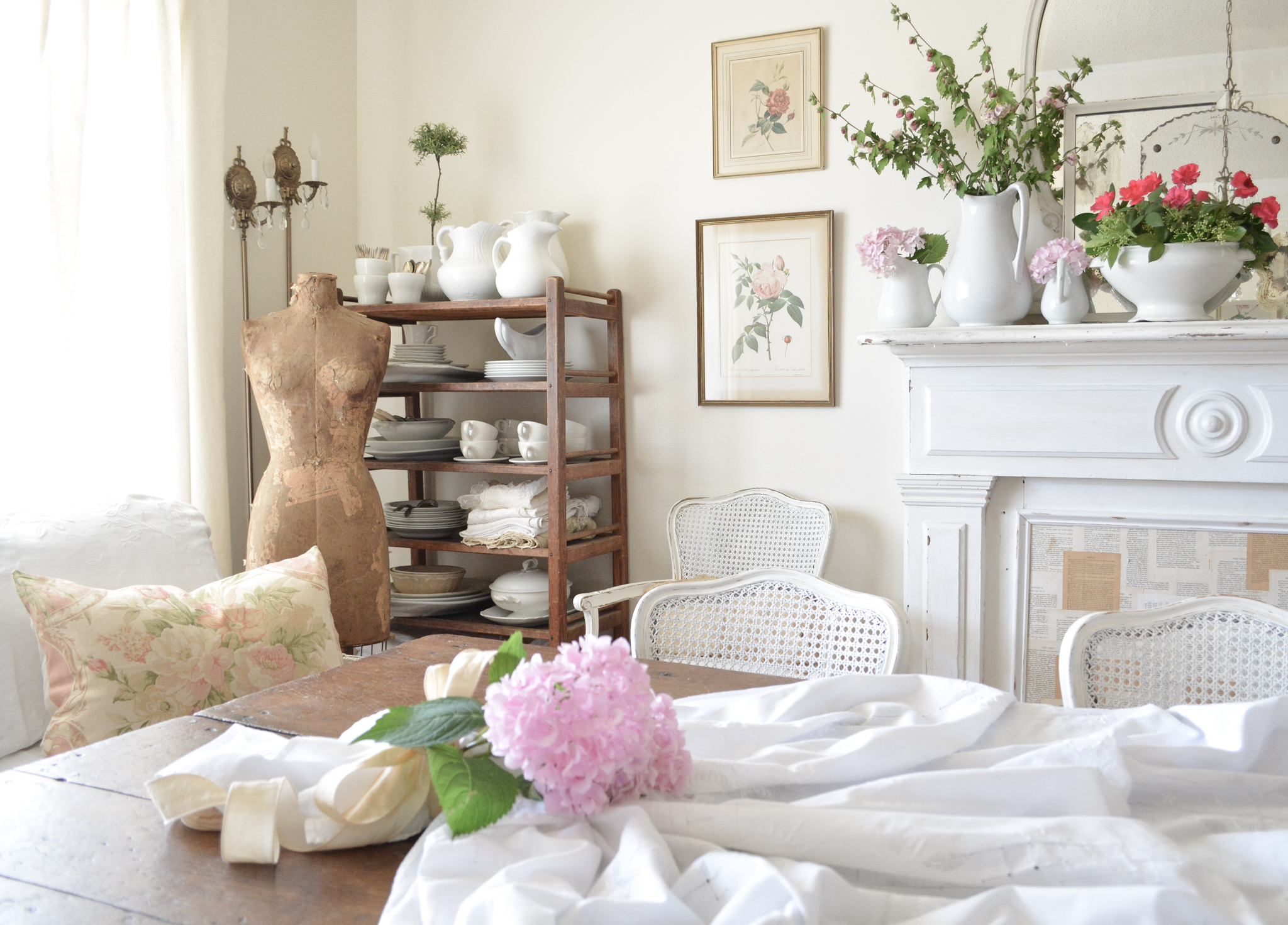 How To Give A Room White Cottage Style - Janet Clark at Home